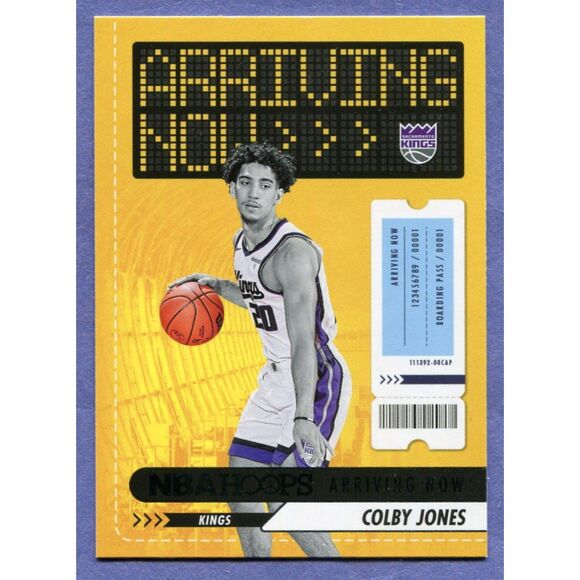 Panini | Toys | 22324 Hoops Basketball Card Arriving Now 8 Colby Jones ...
